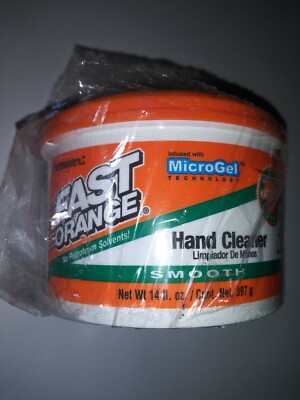 Fast Orange Smooth hand cleaner 14oz. Infused with MicroGel Technology ...