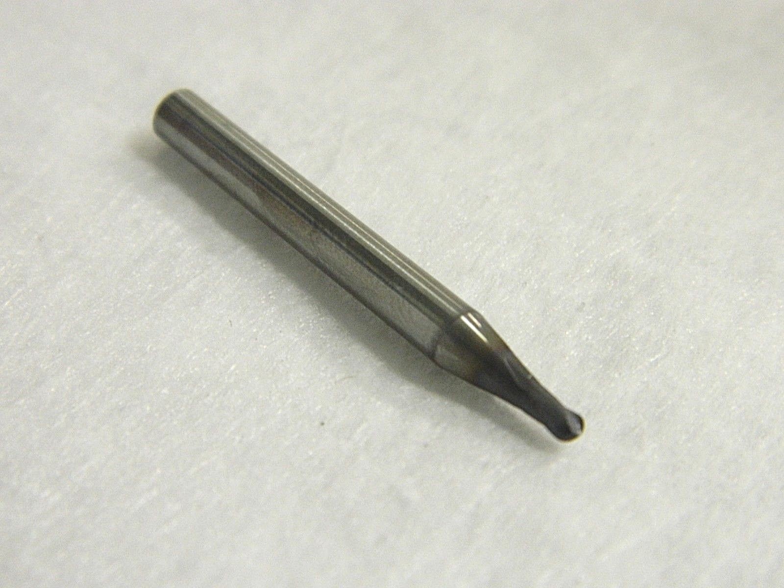 Seco Carbide Ball End Mill 2mm Diam x 2mm LOC 2FL 111K020-MEGA-64 10331 ...