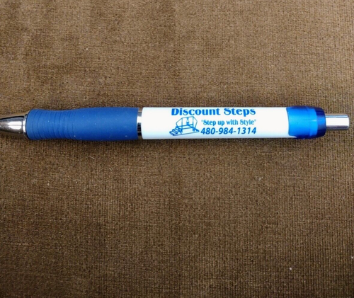 COLLECTIBLE "DISCOUNT STEPS" ADVERTISING PEN... | eBay