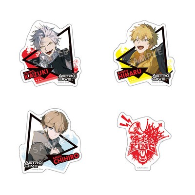 Frontier Works Astro Dive Diecut Sticker Set Garakuta KING | eBay