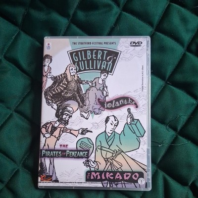 Dvd- Gilbert Sullivan: Iolanthe/The Pirates Of Penzance/The Mikado ...