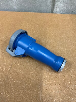 Hubbell 60A 250VAC 3Ø 4 Wire 5 HP IEC Pin & Sleeve Female Connector ...
