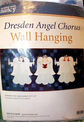 Dresden Angel Chorus Wall Hanging Kit Nancy's Notions | eBay