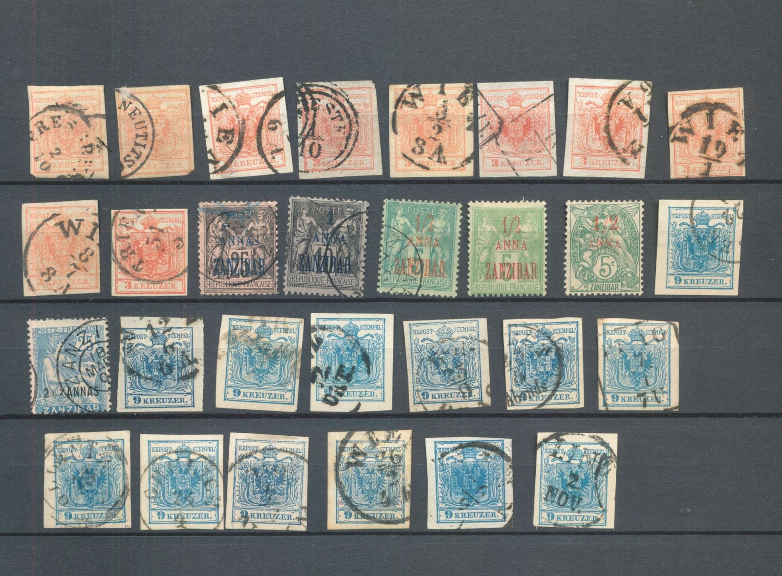 Austria French Post Offices Used (29 Items) MK341 | eBay