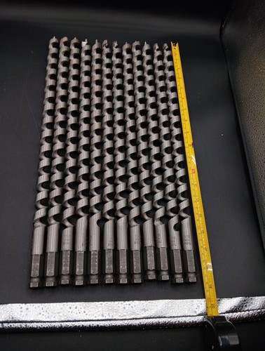 Irwin 48113, 13/16" x 18" Utility Pole Auger Bit, 5/8" Hex Shank | eBay