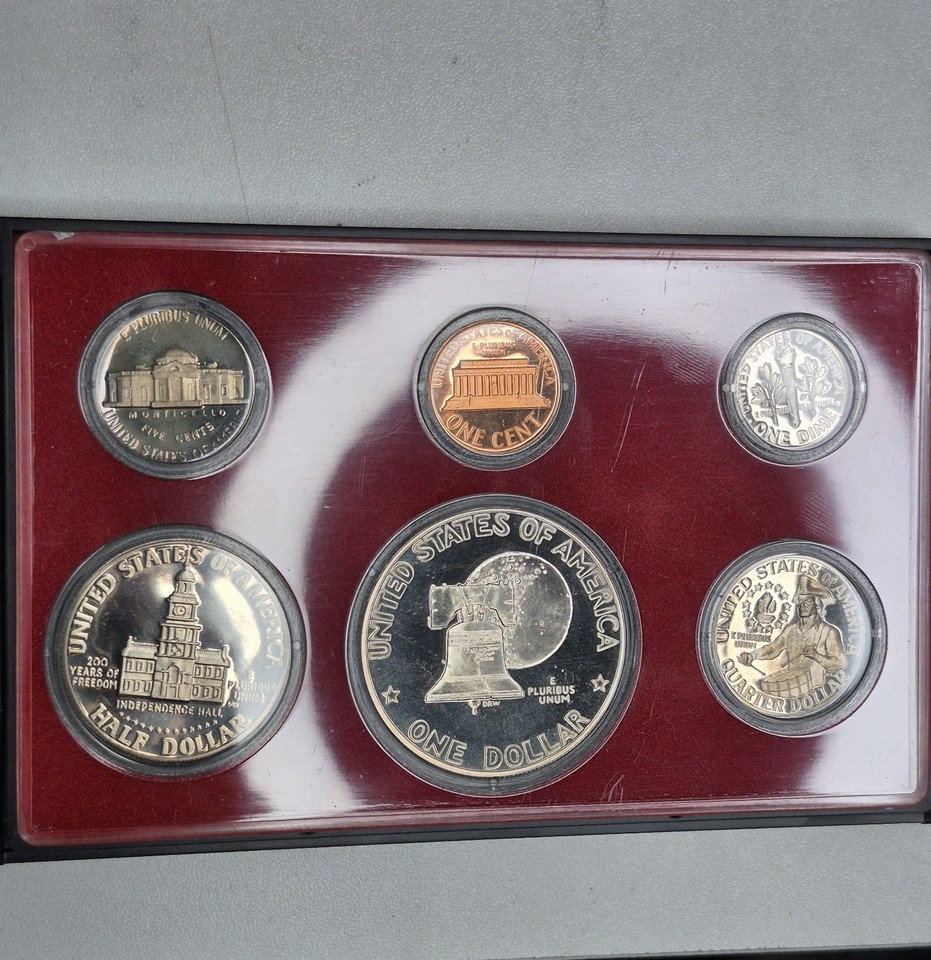 1976 Clad Proof Set U.S. Mint Original Government Packaging OGP VGC | eBay