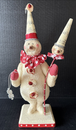 ESC Trading Sharon Andrews Christmas Holiday Snowman Puppet Figurine | eBay
