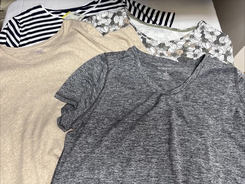 LOT Plus Size 3X 2X Shirts Lot of 4 Laura Scott Croft & Barrow ...