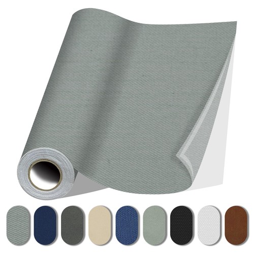 Fabric Repair Patches 17X158 Inch Canvas Self-Adhesive Fabric Patches ...