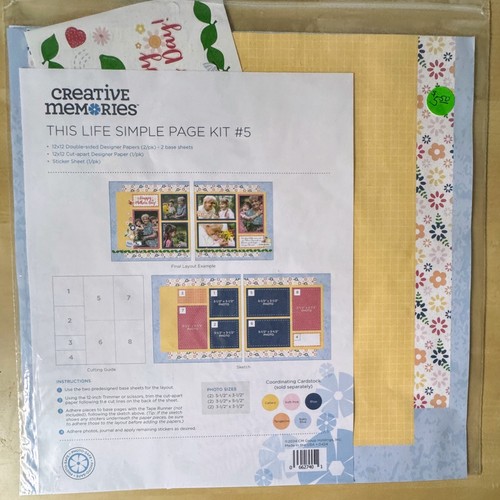 Creative Memories This Life Page Kit #5-Mother's Day | eBay