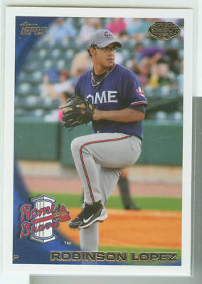 Robinson Lopez Atlanta 2010 Topps Pro Debut Baseball | eBay