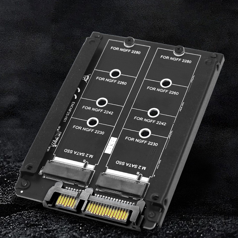 M2 SATA Adapter 2.5 Inch M.2 To SATA Converter NGFF SATA Hard Disk ...