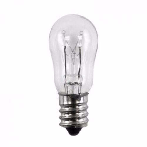 Eiko 6S6/18V-2 6S6/18V, 18V 6W S-6 Candelabra Base Light Bulb (Pack of ...
