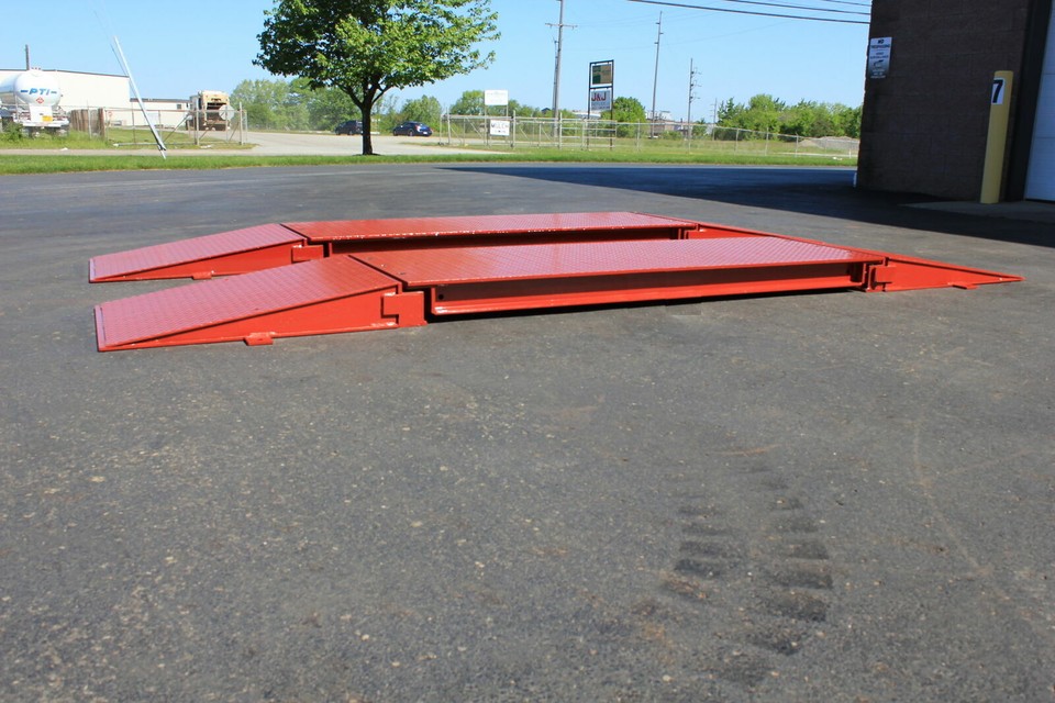 Optima OP-923 Axle Truck Scale 12'x30" 60,000 lb Indicator Printer 6 ...
