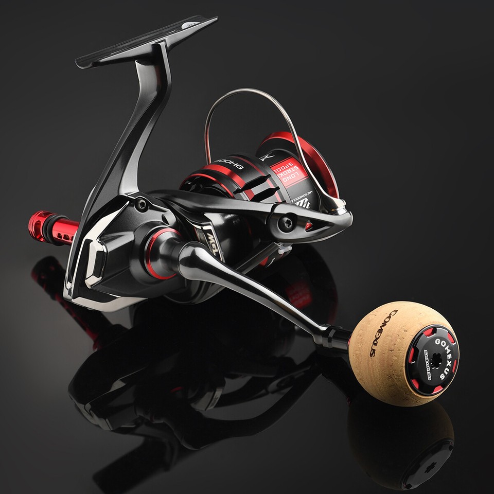 Gomexus Cork Power Knob 27-38mm For Shimano Stradic CI4 Stella Daiwa ...