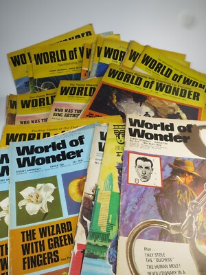 VINTAGE WORLD of WONDER MAGAZINE 1970s Selection Available | eBay UK