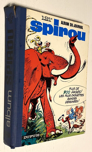 Reliure Recueil Album du journal SPIROU N° 121 - 1972 - Etat Moyen. | eBay