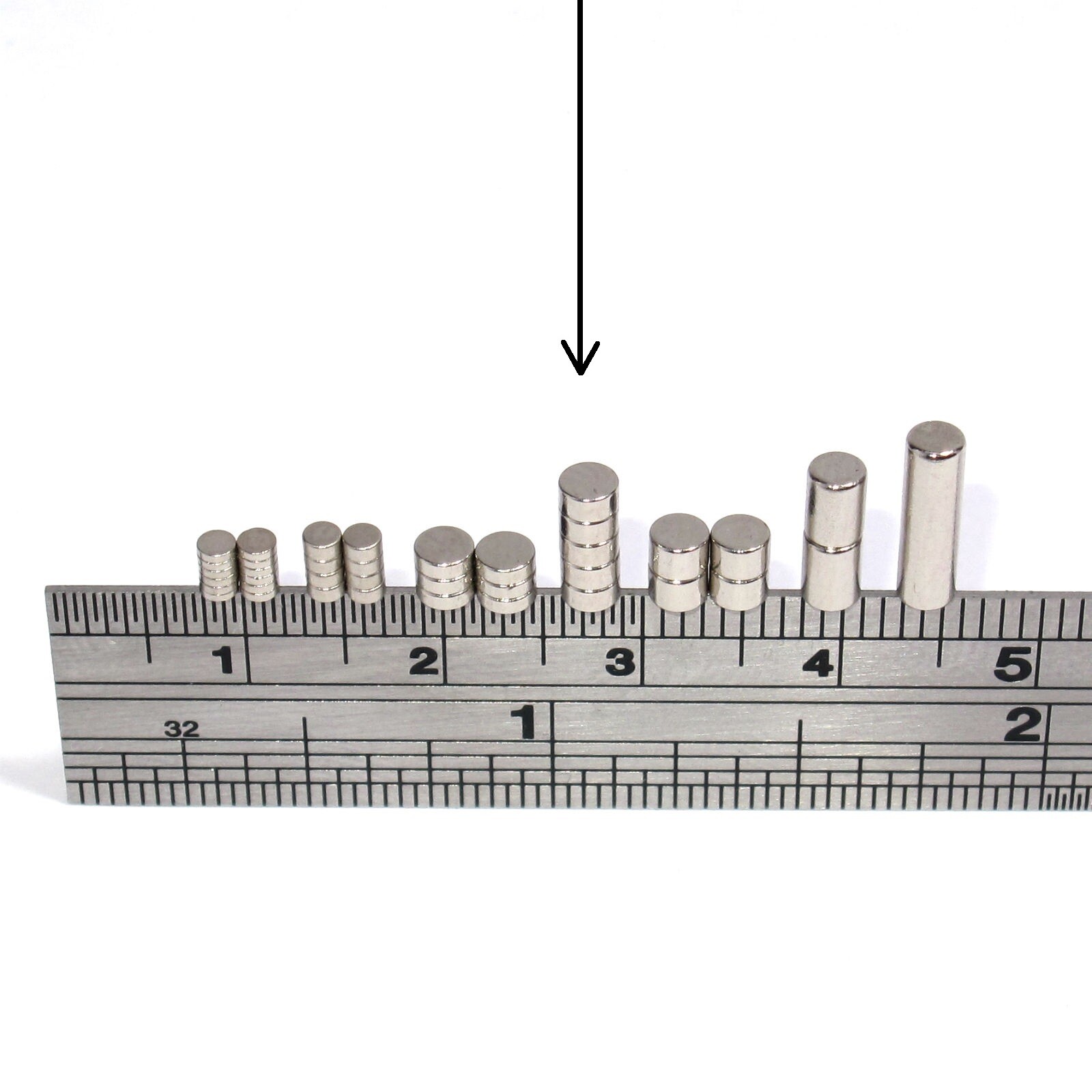 Tiny Neodymium Disc Magnets 2mm 3mm dia x 1mm 1.5mm 4mm 10mm small ...