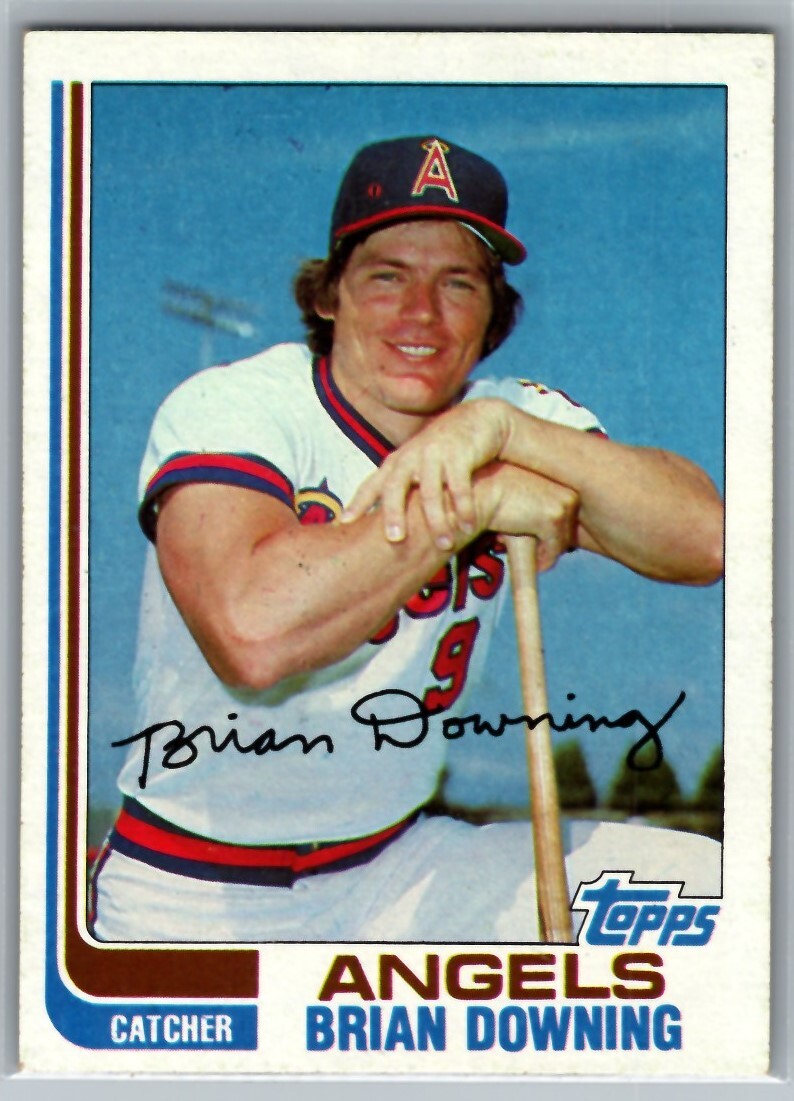 1982 TOPPS BRIAN DOWNING CALIFORNIA ANGELS #158 | eBay