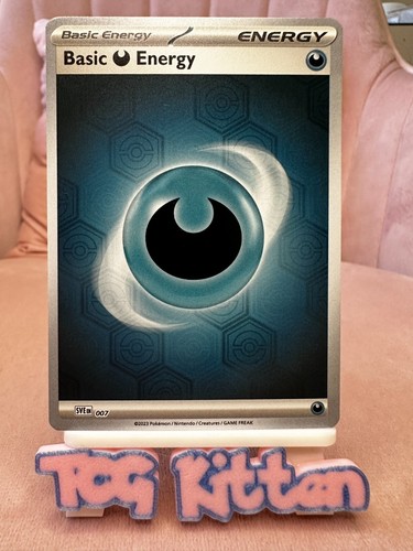 Basic Darkness Energy SVE 007 - Reverse Holo - Shrouded Fable - NM/M ...