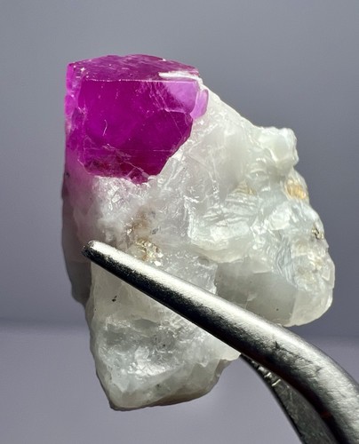 16.40 Ct Well Terminated Ruby Crystal On Matrix From Jegdalek ...