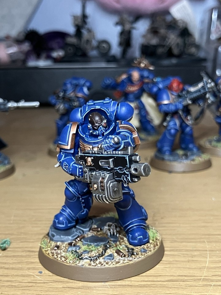Warhammer 40k Kill Team Pro Painted Angels Of Death Ultramarines Space ...