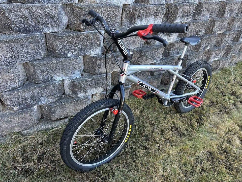 Rare Vintage 1998 GT Bicycles Team Trials BMX MTB 20” Hans Rey Silver ...