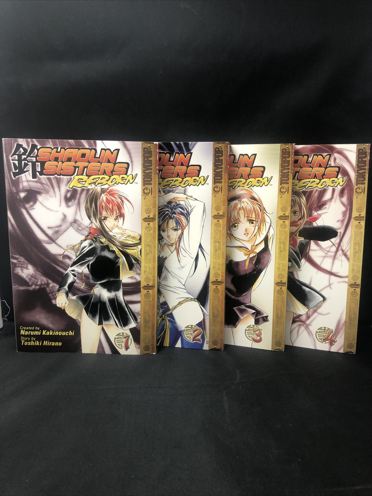 Shaolin Sisters: Reborn 1-4 Complete Manga English Action Tokyopop | eBay