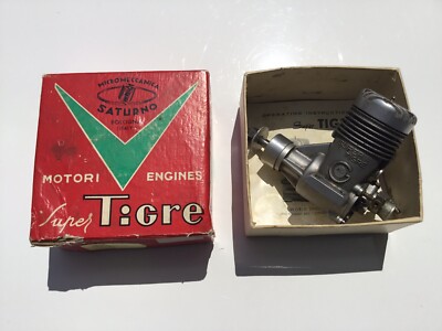 Super Tigre G40 RC Airplane Engine G 40 Made In Italy GS1D Rear Intake ...