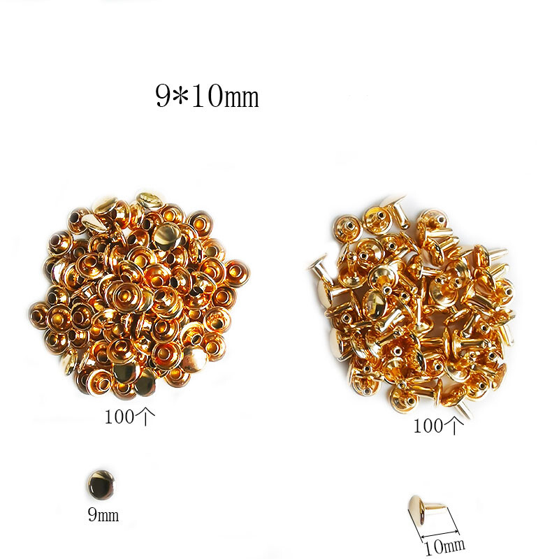 Double Cap Rivets Stud Rapid Rivets Leather Craft Repair 5mm 8mm 9mm ...