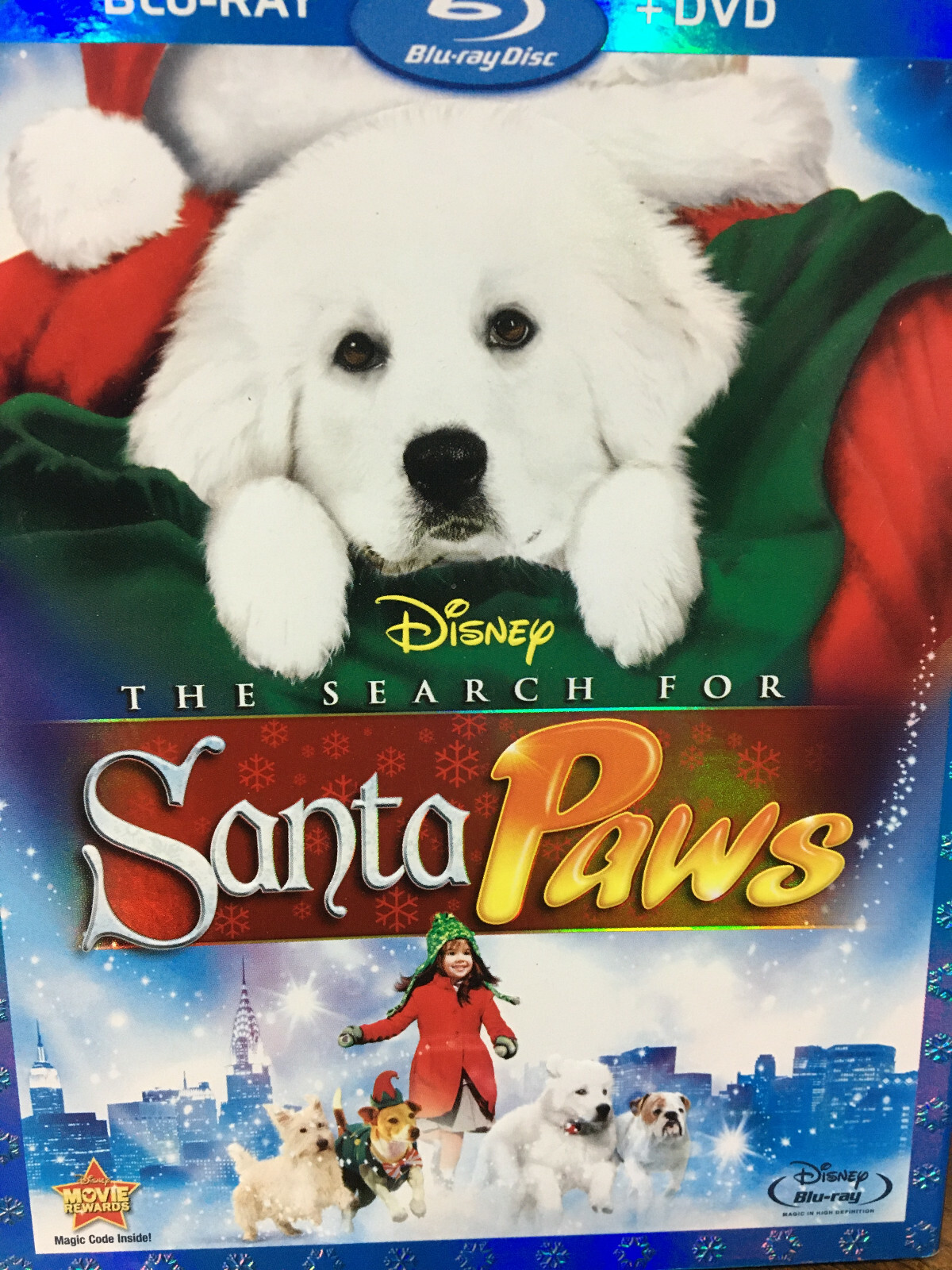 Disney The Search for Santa Paws 2 Disc Set Blu-ray and DVD 2010 Reese ...