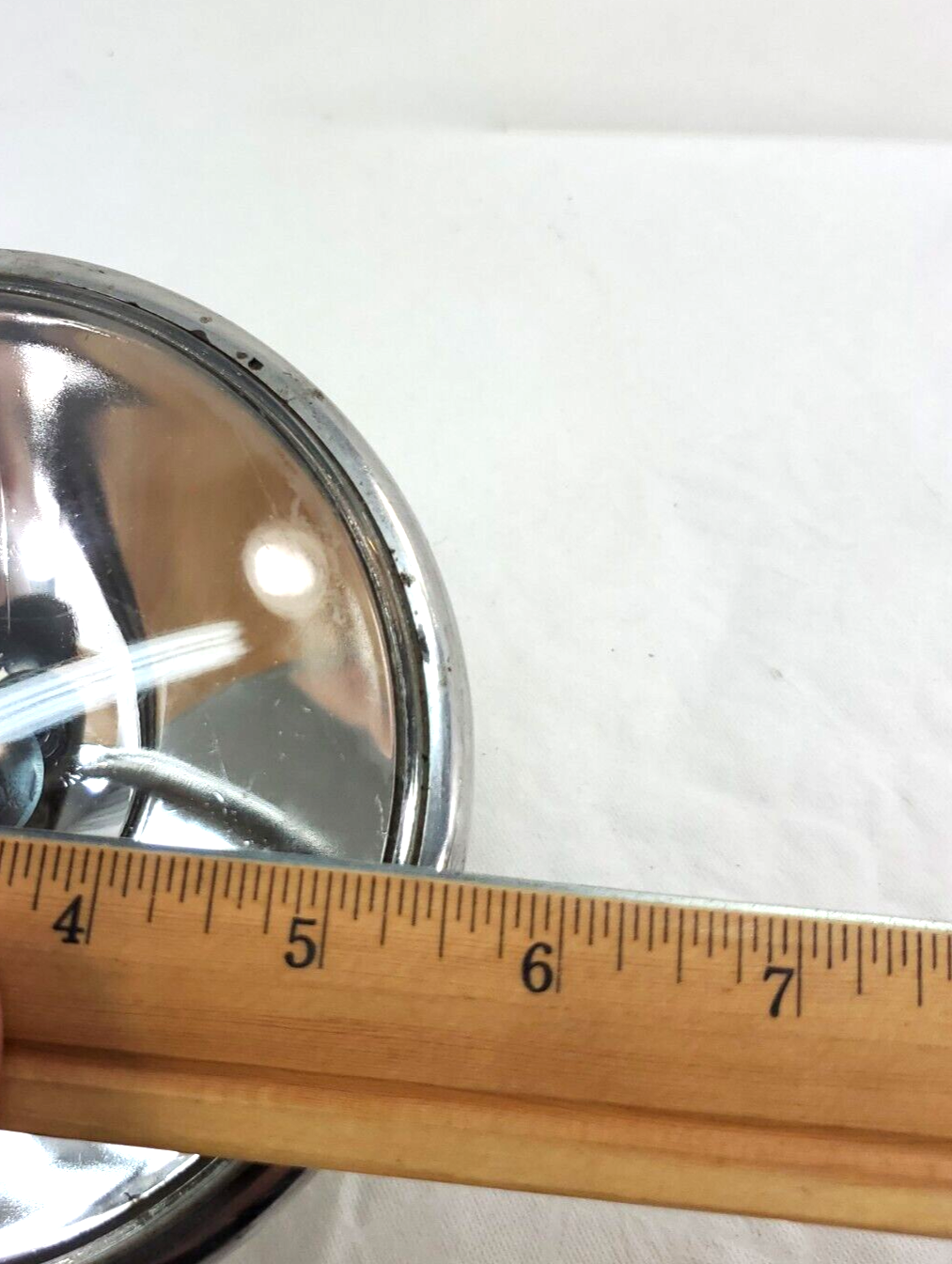 VTG Fog King Fog Light Spot Lamp Teleoptic Co Rat Rod Bumper Mount ...