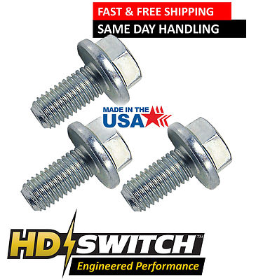 (3 Pk) Bolt fits John Deere 19M7788 - 12mm x 25mm - 10.9 Grade - MADE ...
