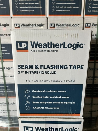 LP WeatherLogic Seam & Flashing Tape 3 3/4 Inch Tape (12 Rolls) | eBay
