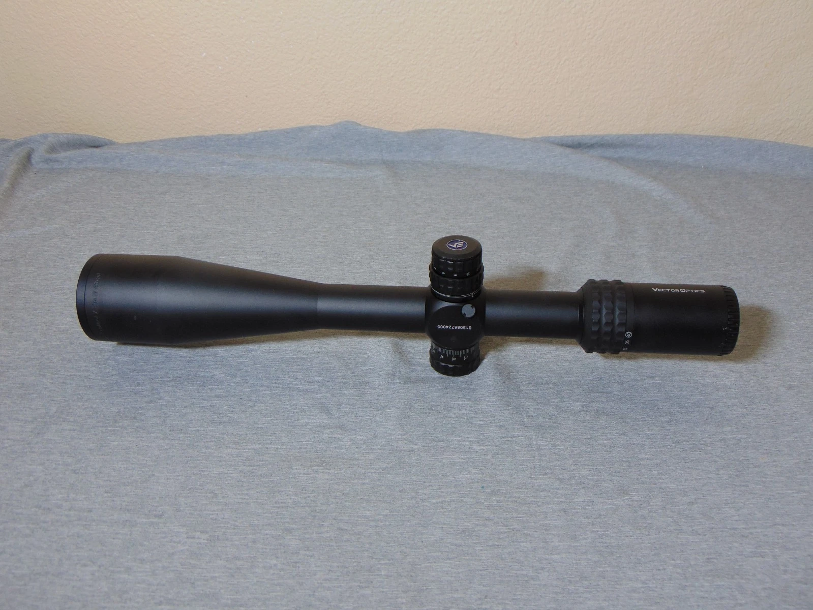 NO RESERVE Vector Optics Sentinel 10-40x50ir Benchrest W/Rings Like New ...