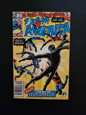 Marvel Comics Team America #12 May 1983 Dave Simons Cover (a) | eBay