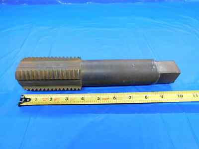 2 1/4 4 HSS BOTTOMING TAP 4 STRAIGHT FLUTE 2.25 CNC MILLING THREADING ...