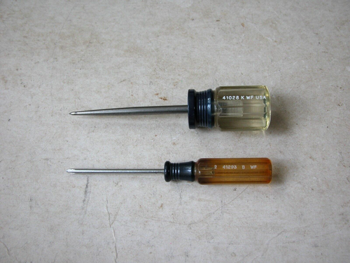 Vintage Craftsman Scratch Awl Phillips Screwdriver #0 2.5" WF USA | eBay