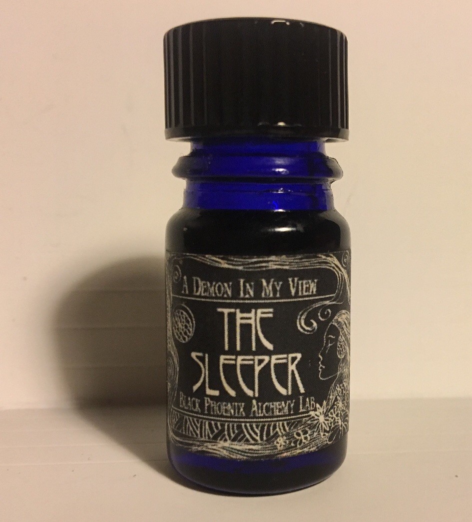 RARE BPAL Black Phoenix Alchemy lab The Sleeper Aged Perfume Blue ...