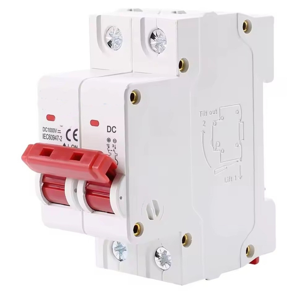 Solar DC Circuit Breaker 6A 10A 16A 20A 25A 32A 50A 1000V PV Disconnect ...