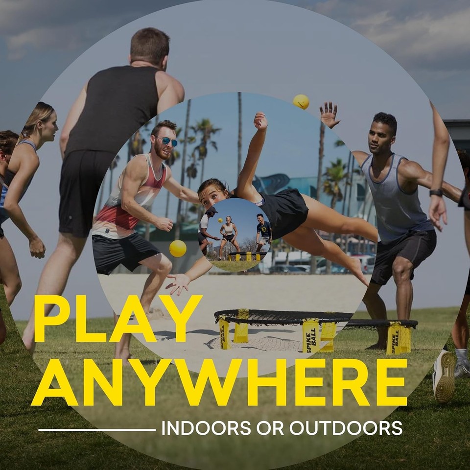 Spikeball The Original Kit 1-Ball Game Set - Outdoor, Yard & Camping ...
