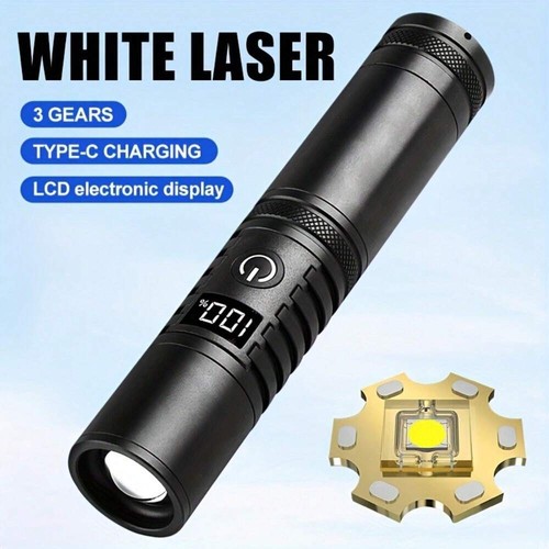 Rechargeable Flashlight High Brightness, Super Bright LED Flash ...