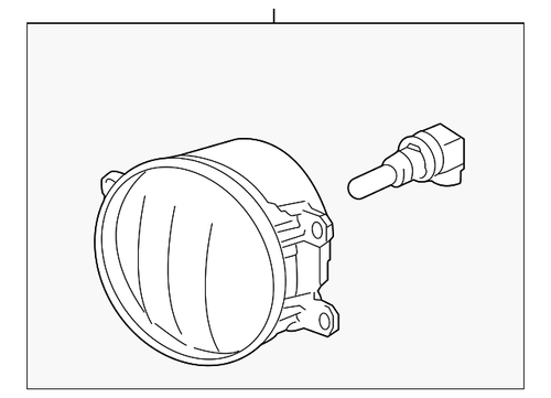 Genuine Toyota Fog Lamp Assembly 81210-0W050 | eBay