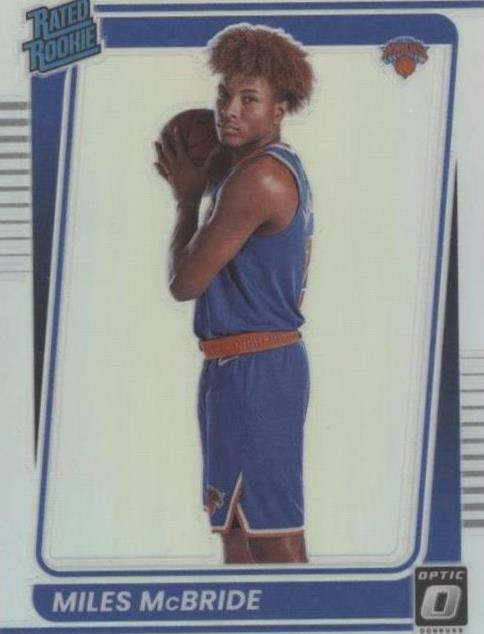 2021-22 Panini Donruss Optic - Rated Rookie Miles McBride #174 Holo ...