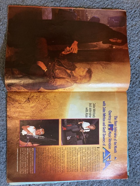 October 1987 Faces Rocks Magazine Kiss Motley Crew Ace Frehley U2 for ...