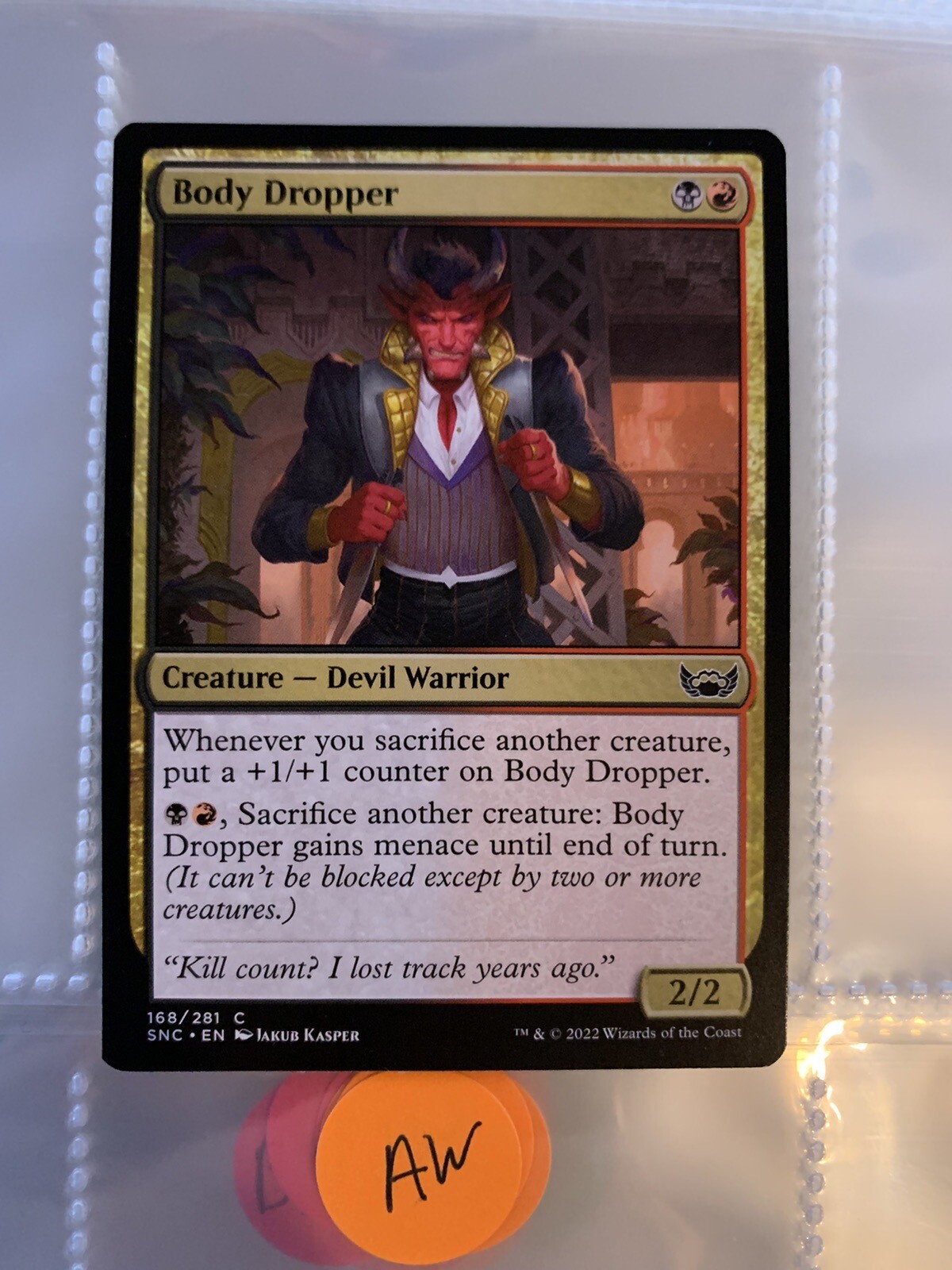 MTG+Body+Dropper+Streets+of+New+Capenna+168%2F281+Regular+Common for ...