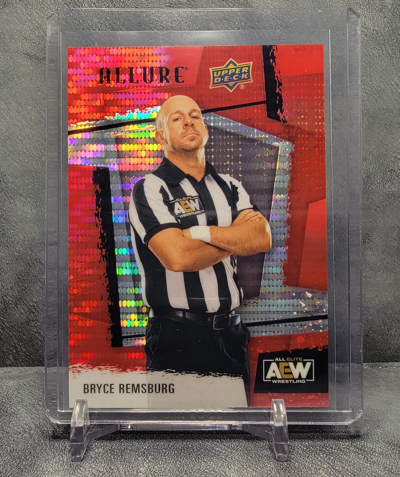 Bryce Remsburg 2022 AEW Allure Wrestling Red Rainbow #94 SP | eBay