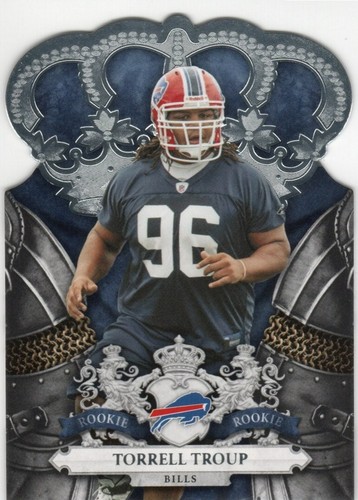 TORRELL TROUP 2010 CROWN ROYALE ROOKIE RC BUFFALO BILLS $1.99 ROOM | eBay