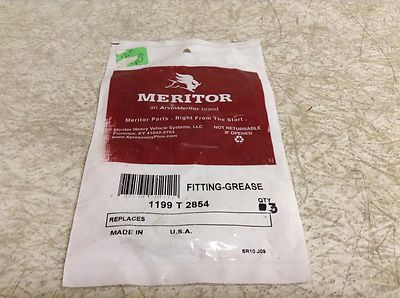 Meritor 1199 T 2854 Fitting-Grease 1199T2854 Bag of 3 New | eBay