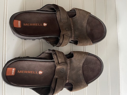 MERRELL Mens Sandals Size 11 Clay Performance Footwear Select Grip ...